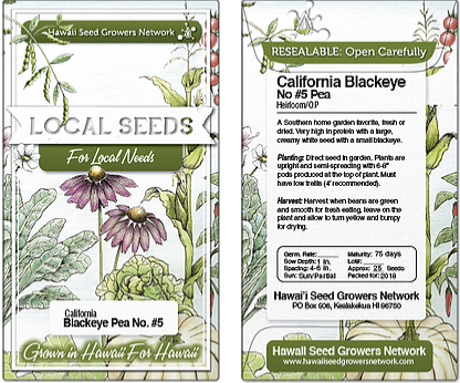 Native Seed Sales – Nahelehele Dryland Forest Restoration